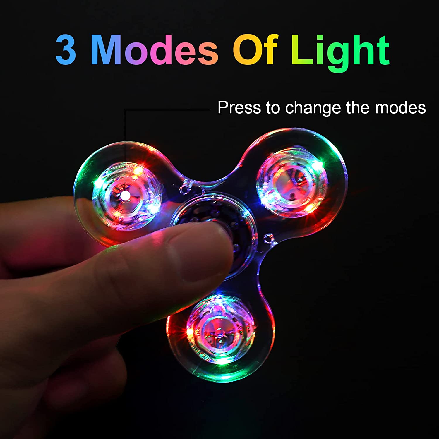 Shop Light Up Fidget Spinners - Fun & Vibrant Stress Relief | SCIONE